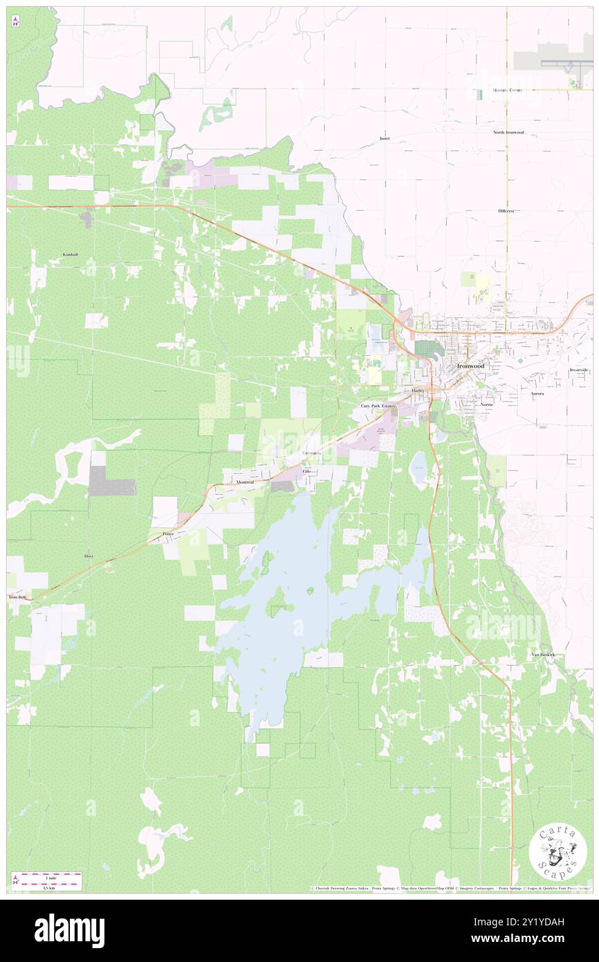 Germania, Iron County, USA, USA, Wisconsin, n 46 26' 17'', S 90 13' 28 ...