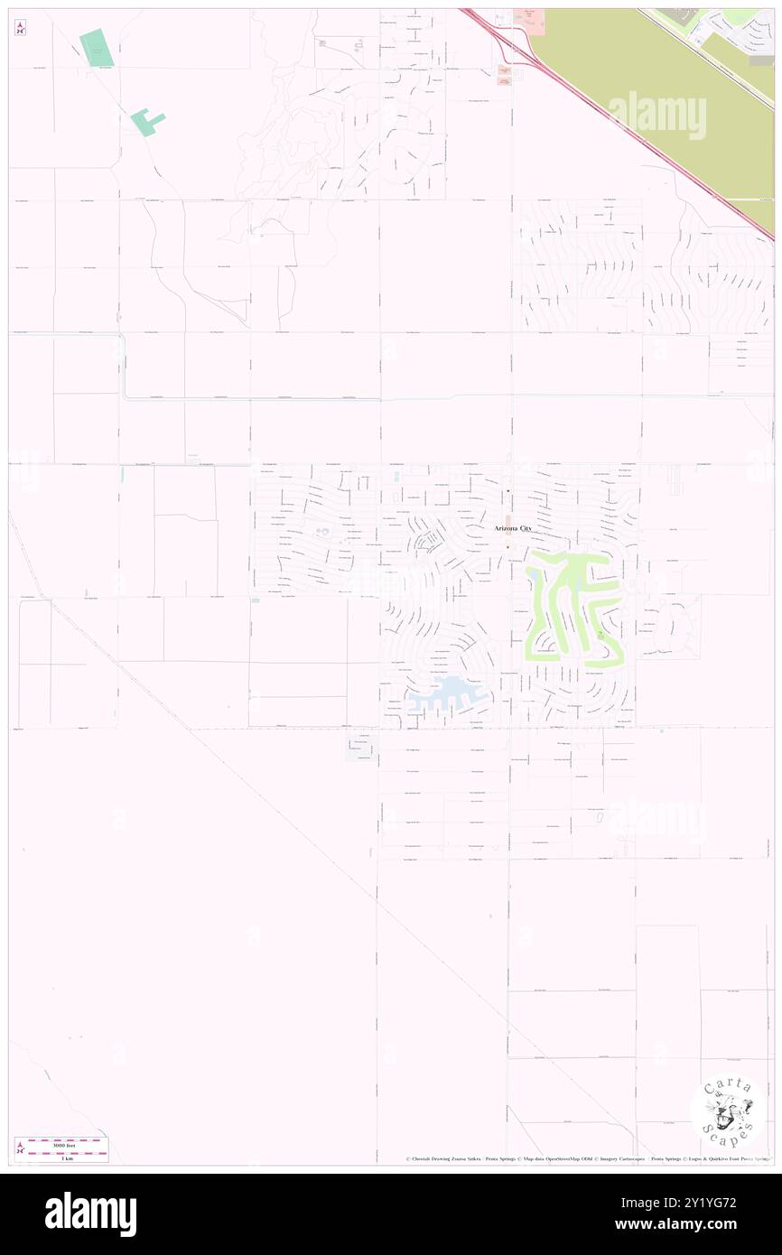 Roadrunner Mobile Home Park, Pinal County, USA, USA, Arizona, n 32 44 ...