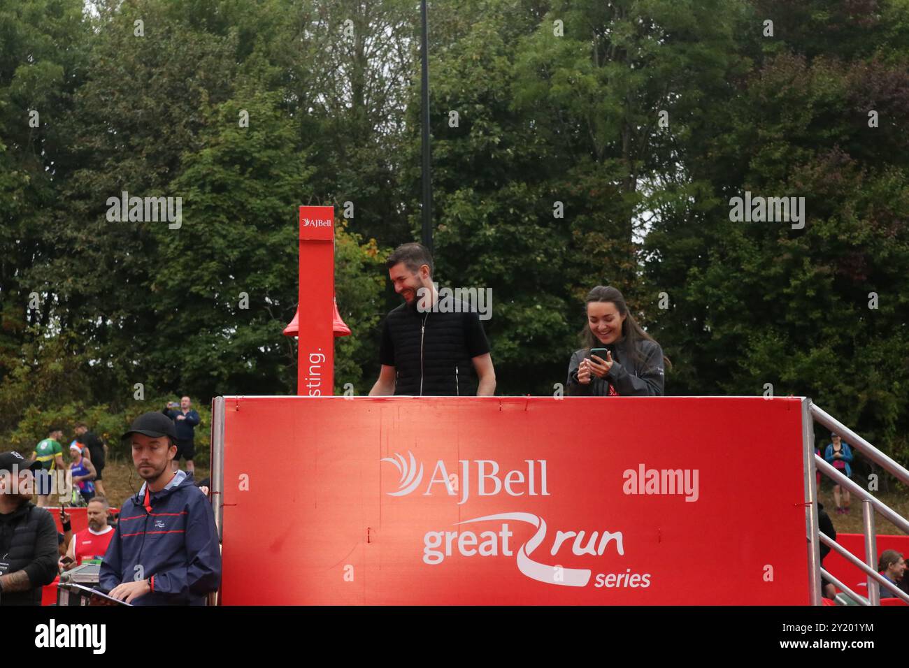 Leichtathletikkommentator und organisator des great north road race ...