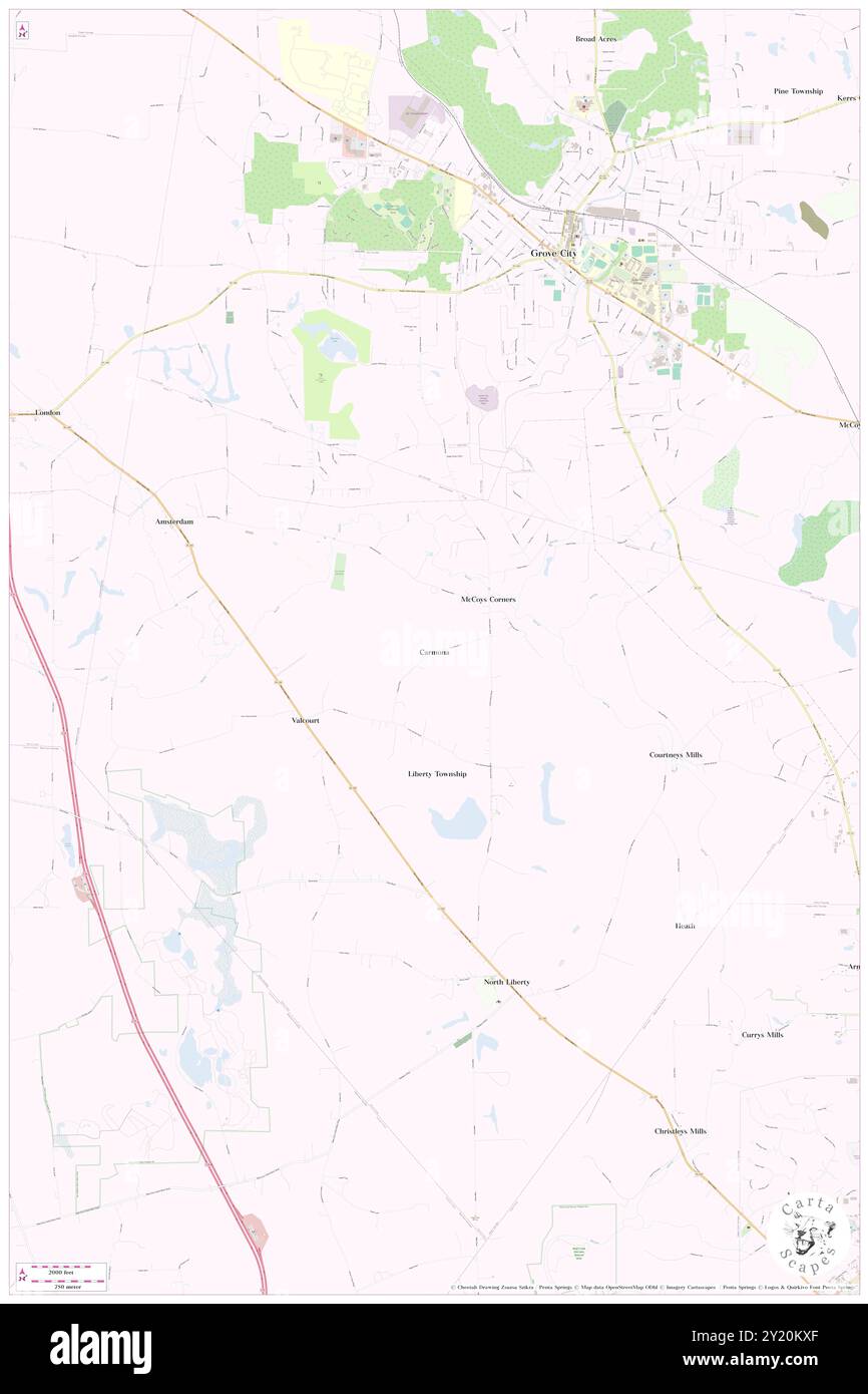 Carmona, Mercer County, USA, USA, Pennsylvania, n 41 7' 20'', S 80 6 ...