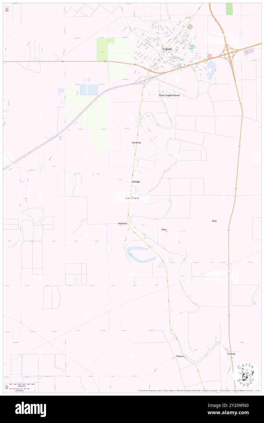 Jones Chapel, Washington County, USA, Mississippi, n 33 21' 24'', S 90 ...