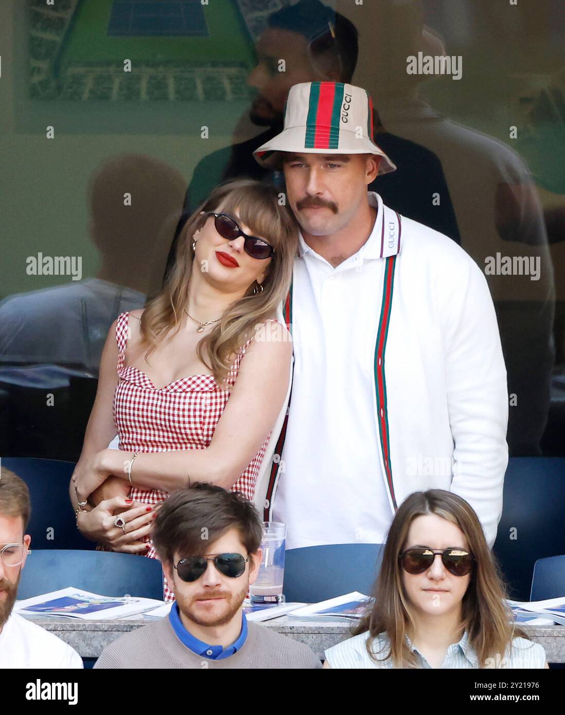 New York, Usa. September 2024. Taylor Swift und Travis Kelce kommen ...