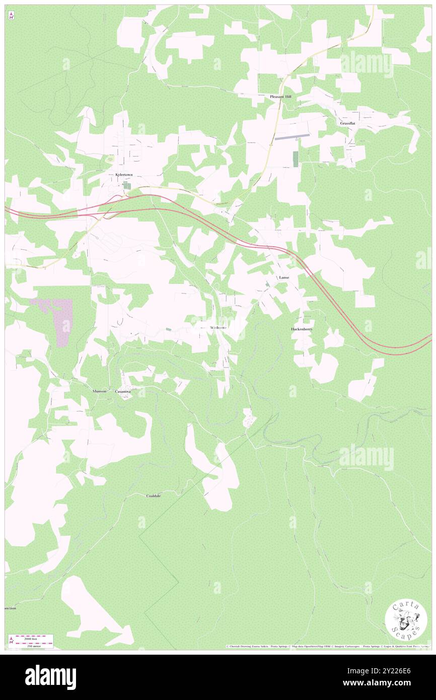 Winburne, Clearfield County, USA, USA, Pennsylvania, n 40 57' 58'', S ...