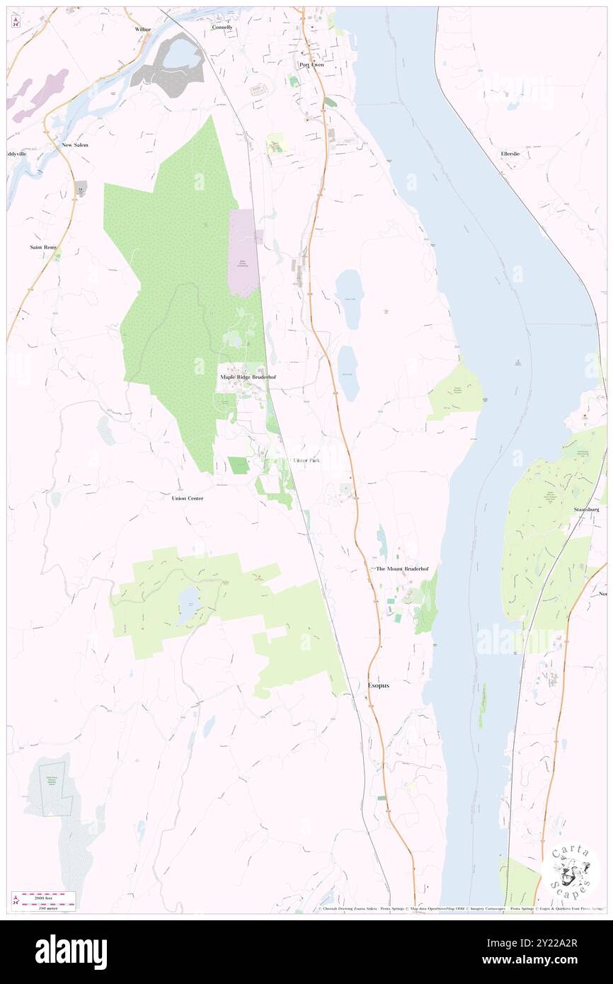 Ulster Park, Ulster County, USA, New York, n 41 51' 21'', S 73 58' 37 ...