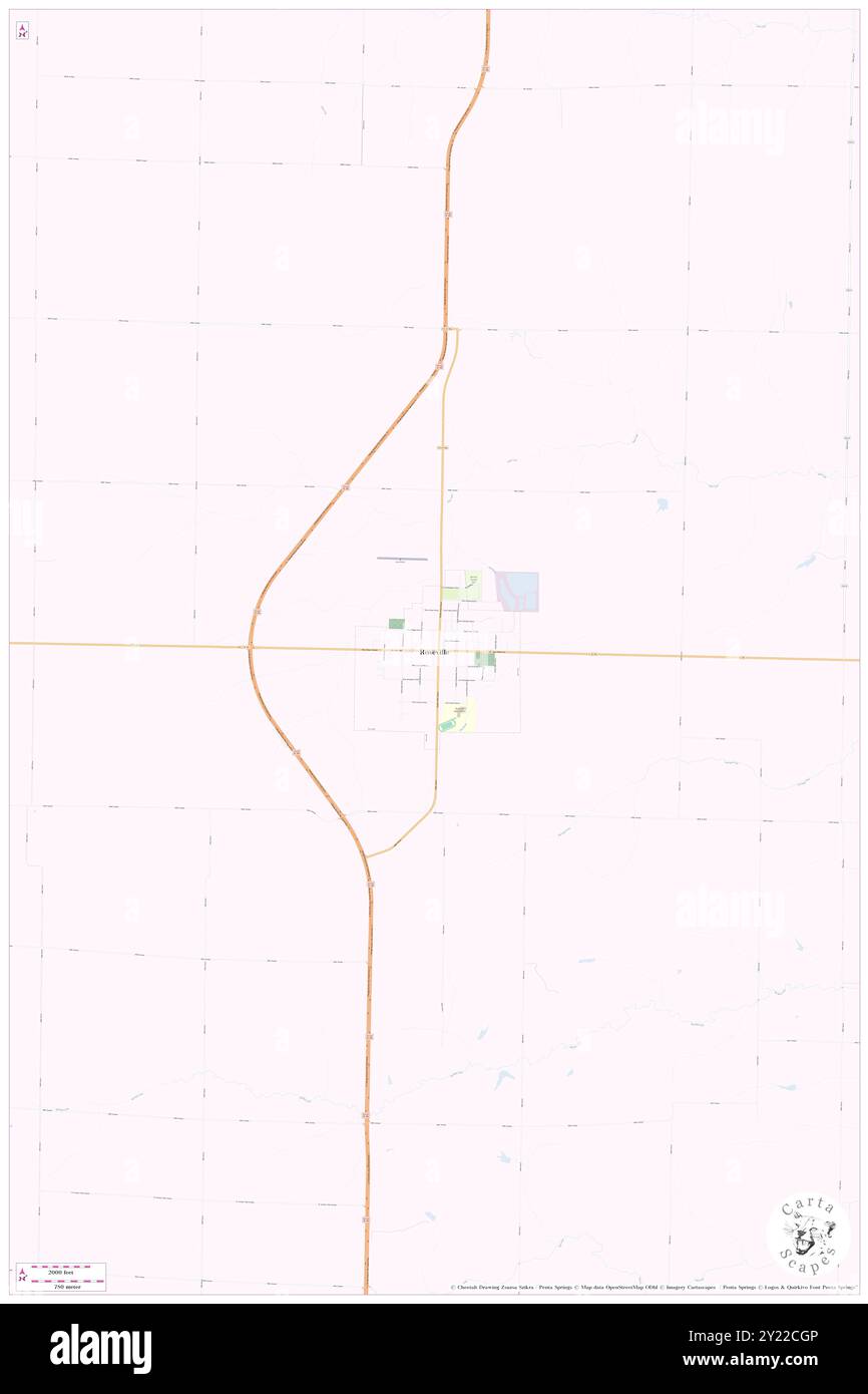Roseville, Warren County, USA, USA, Illinois, n 40 43' 56'', S 90 39 ...