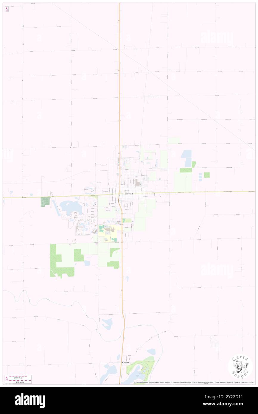 Bern, Adams County, USA, USA, Indiana, n 40 39' 28'', S 84 57' 6 ...