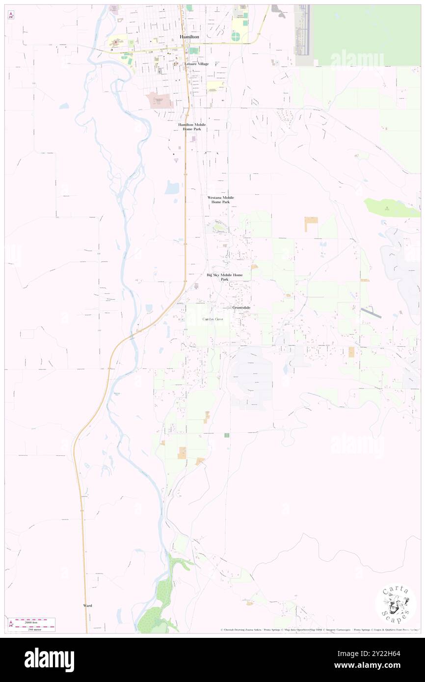 Curdys Cove, Ravalli County, USA, USA, Montana, n 46 12' 5''', S 114 8 ...