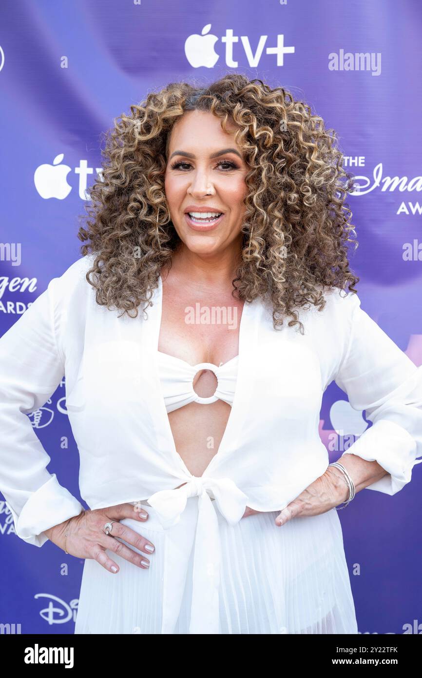 Los Angeles, USA. September 2024. Schauspielerin Diana Maria Riva nimmt ...