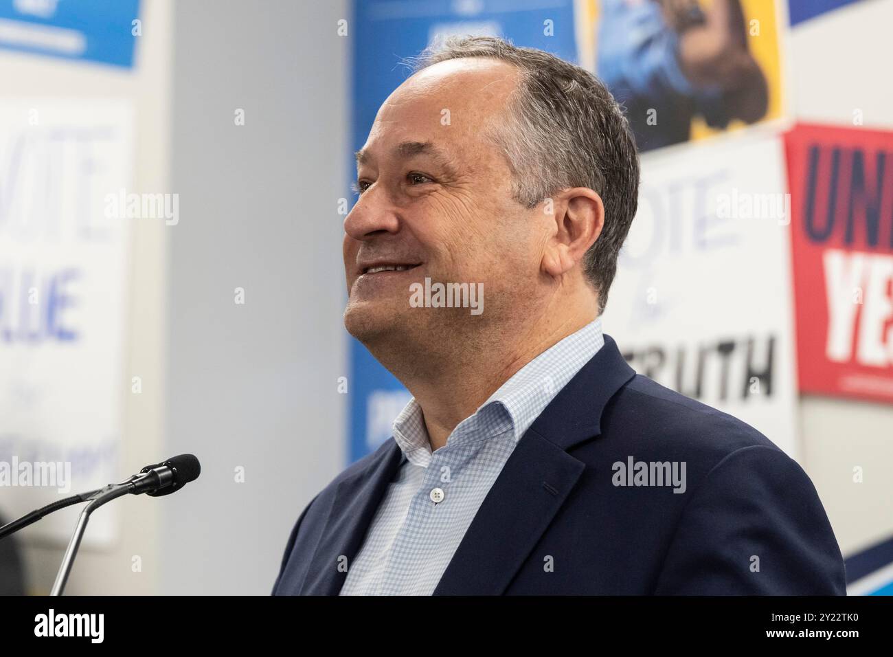 Norristown, Pennsylvania, USA. September 2024. Der zweite Herr Douglas ...
