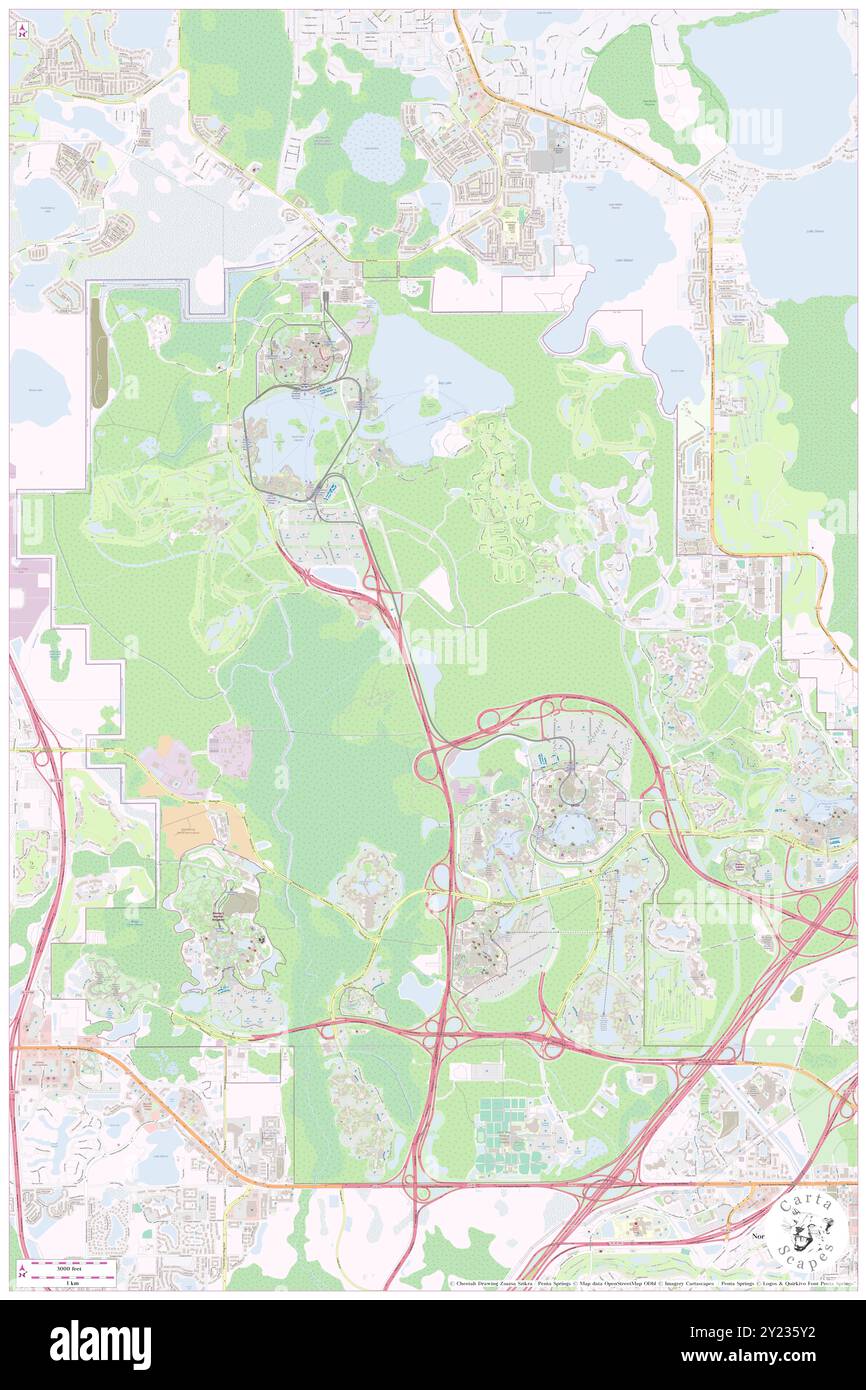 Bay Lake, Orange County, USA, USA, Florida, n 28 23' 19'', S 81 33' 57 ...