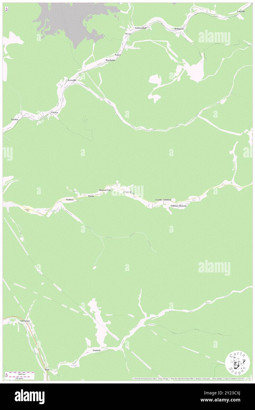 Claypool, Logan County, USA, USA, West Virginia, n 37 43' 59'', S 81 48 ...