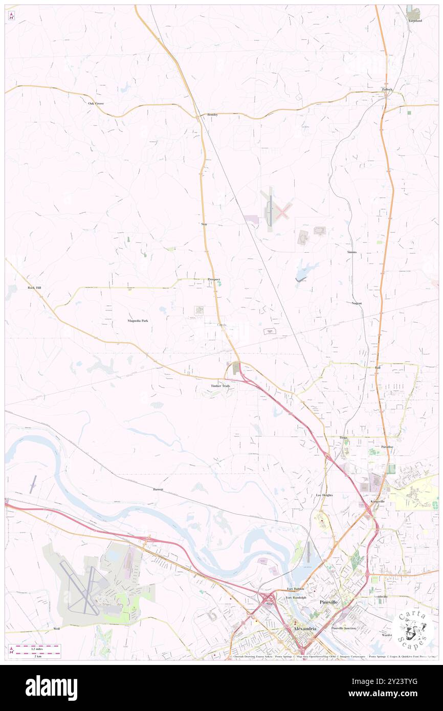 Creola, Grant Parish, USA, Louisiana, n 31 25' 41'', S 92 28' 43 ...