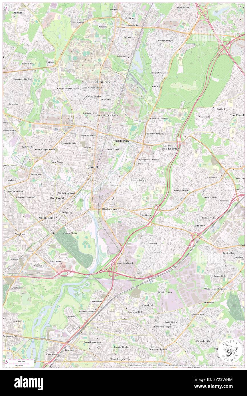 Whiteley, Prince George's County, USA, USA, Maryland, n 38 56' 49'', S ...