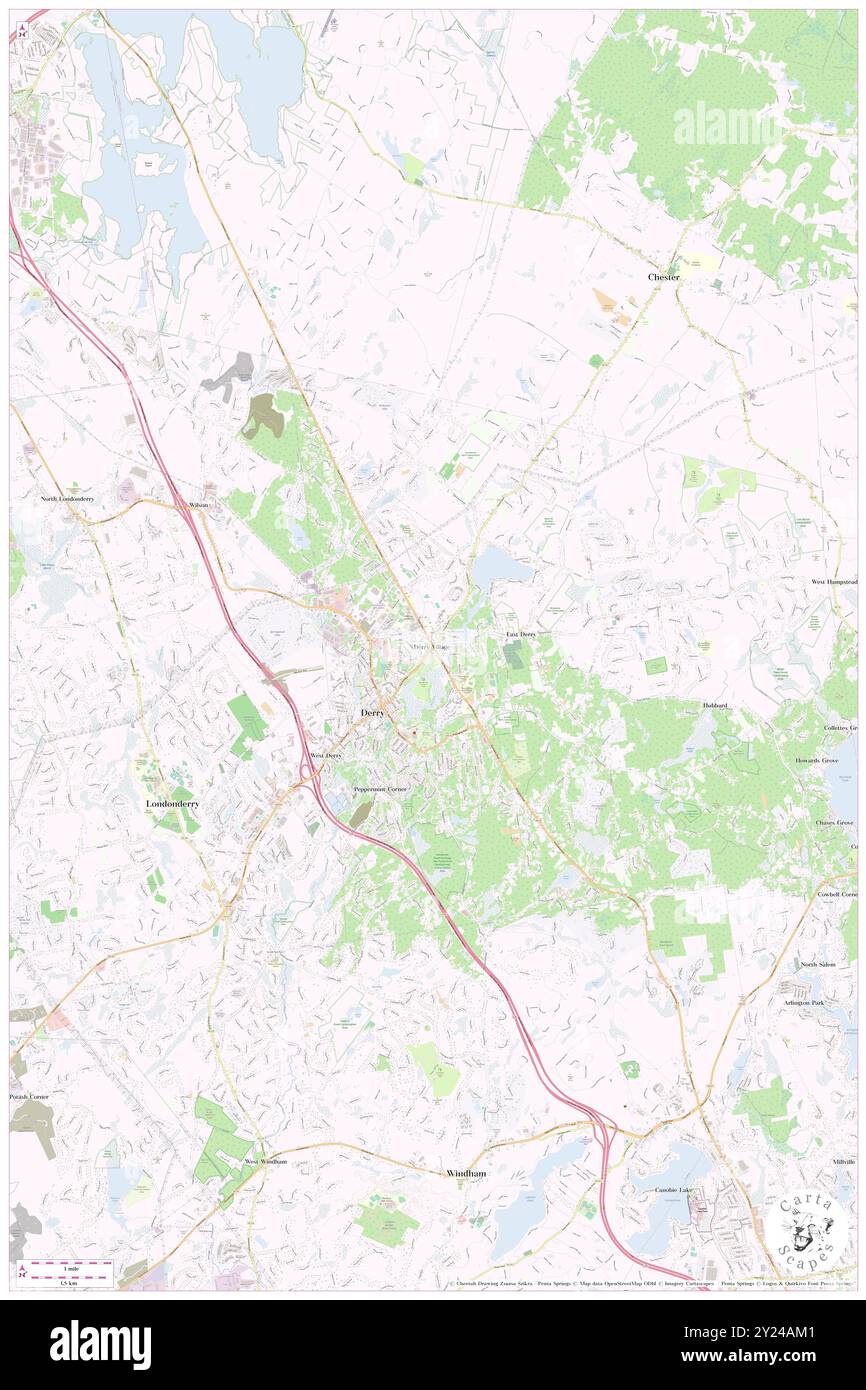 Derry Village, Rockingham County, USA, Vereinigte Staaten, New ...