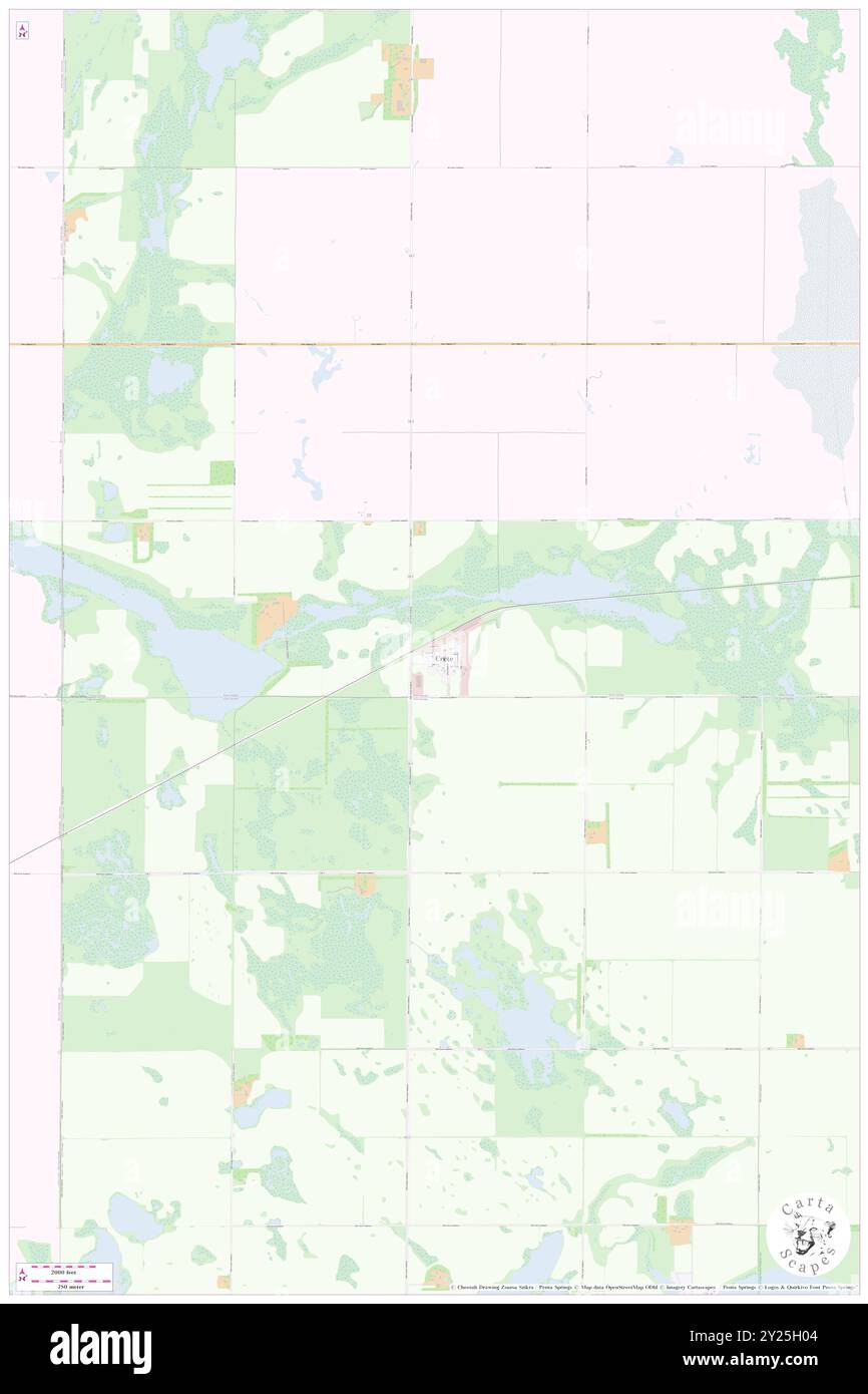 Kreta, Sargent County, USA, USA, North Dakota, n 46 12' 0''', S 97 57 ...