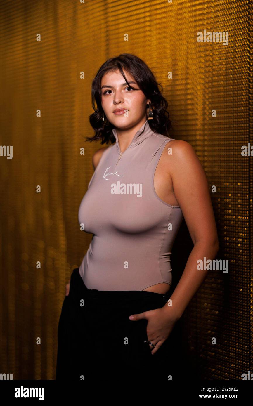 Schauspielerin Jamilah Bagdach bei einem Fototermin zur Kinotour des ...