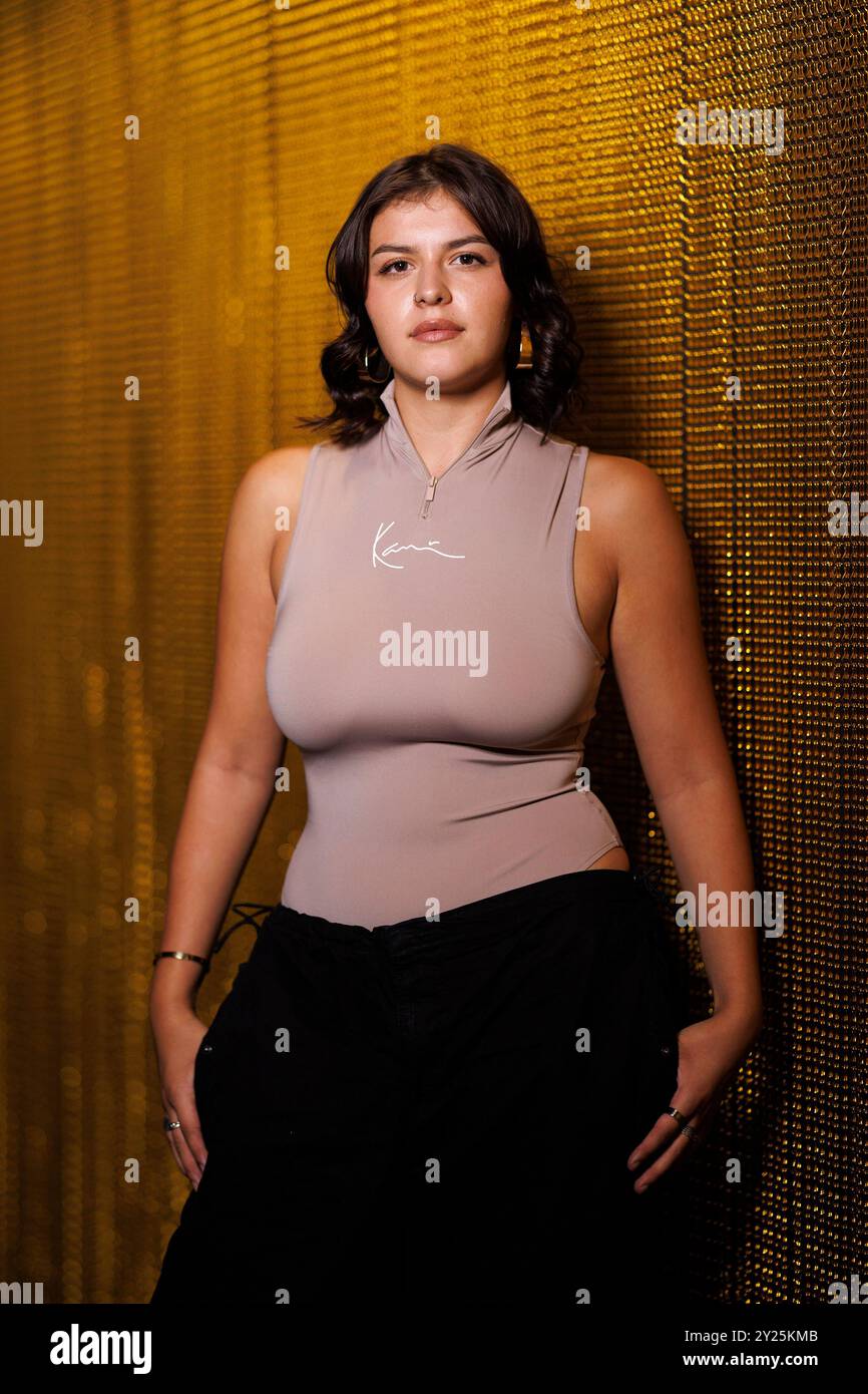 Schauspielerin Jamilah Bagdach bei einem Fototermin zur Kinotour des ...