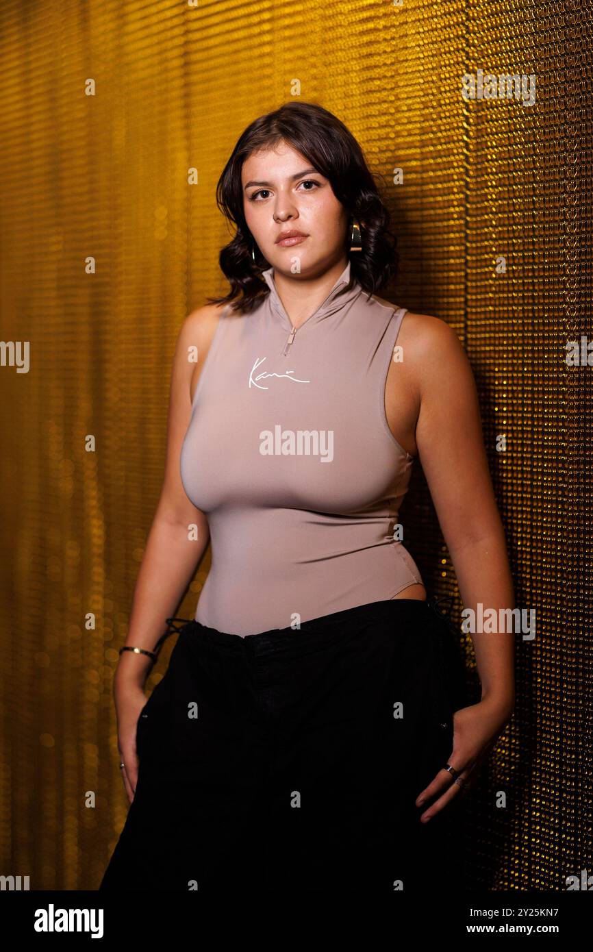 Schauspielerin Jamilah Bagdach bei einem Fototermin zur Kinotour des ...