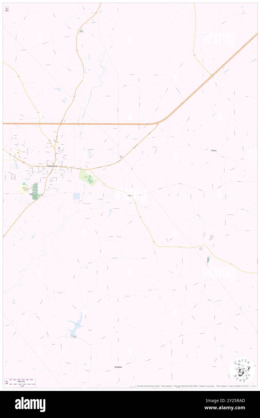 Davo, Walthall County, USA, Mississippi, n 31 6' 21'', S 90 6' 40 ...