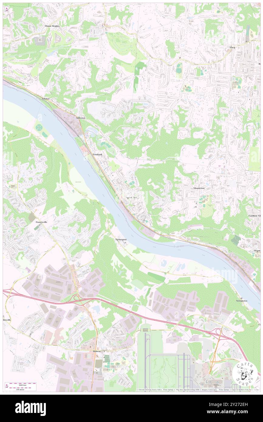 Sayler Park, Hamilton County, USA, USA, Ohio, n 39 6' 45''', S 84 41 ...