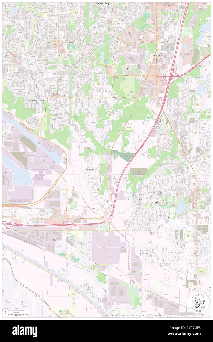 Spring Valley Mobile Home Park, Pierce County, USA, USA, Washington, n ...