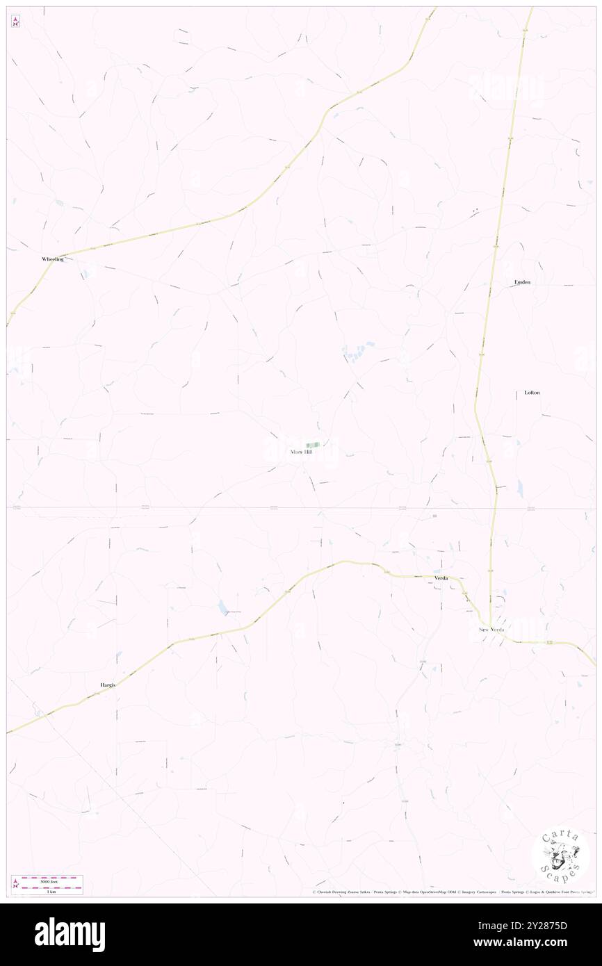 Mars Hill, Winn Parish, USA, USA, Louisiana, n 31 43' 5''', S 92 47' 48 ...
