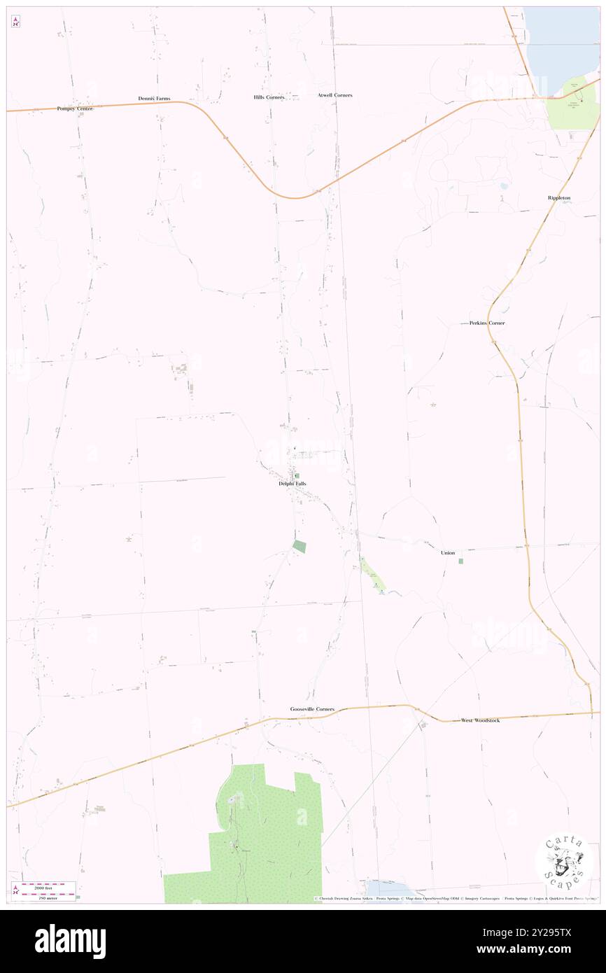 Delphi Falls Park, Onondaga County, USA, USA, New York, n 42 52' 48 ...