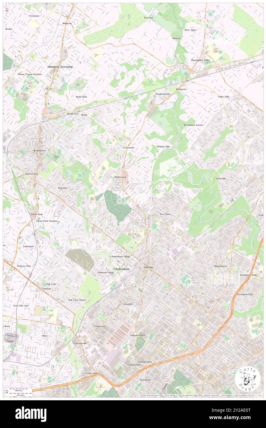 Rockledge, Montgomery County, USA, USA, Pennsylvania, n 40 4' 52''', S ...