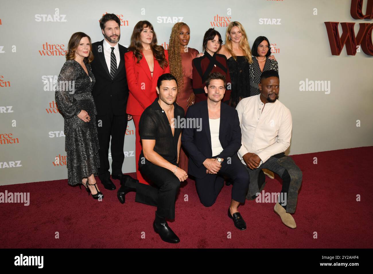 New York, USA. September 2024. Laura Eason, John Patrick Amedori, Lola ...