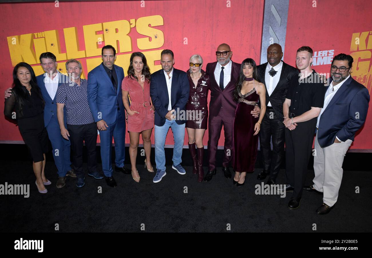 September 2024, Los Angeles, Kalifornien, USA: Steve Richards, Andrew ...