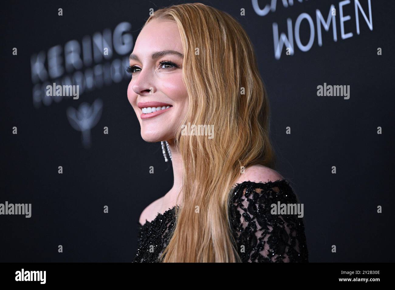 Lindsay Lohan nimmt am 2024 9. September 2024 am Kering for Women ...