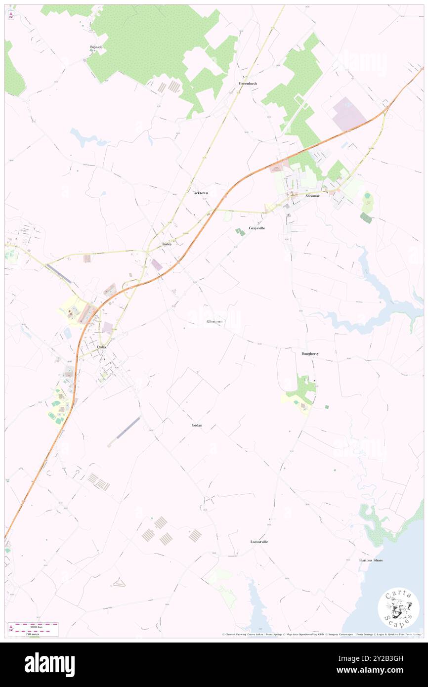 Allentown, Accomack County, USA, USA, Virginia, n 37 41' 44'', S 75 41 ...