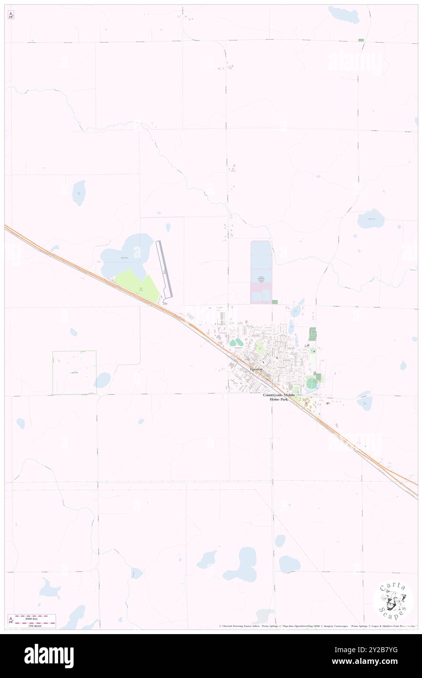 Fosston, Polk County, USA, Minnesota, n 47 34' 34''', S 95 45' 5 ...