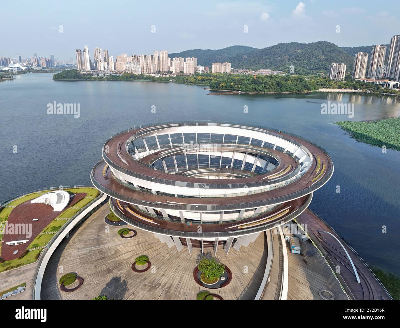 CHANGSHA, CHINA - 9. SEPTEMBER 2024 - Luftaufnahme am 9. September 2024 ...