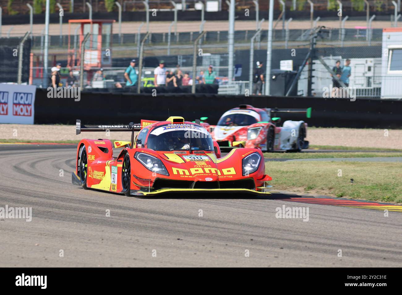 Sven Barth (DEU) / Michael Lyons (GBR), #90, Ginetta G61-LT-P3, Team ...
