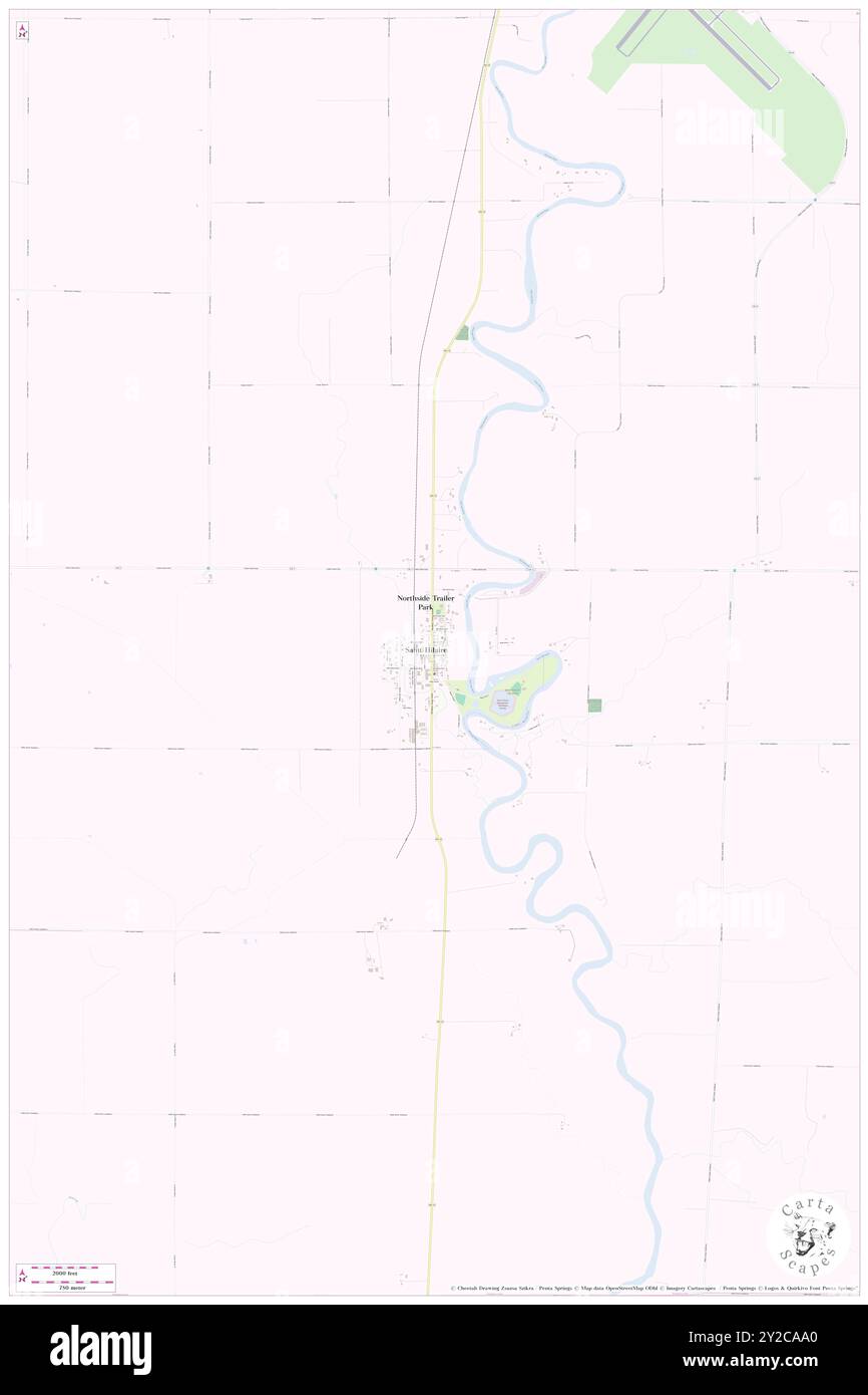 Northside Trailer Park, Pennington County, USA, USA, Minnesota, n 48 0 ...