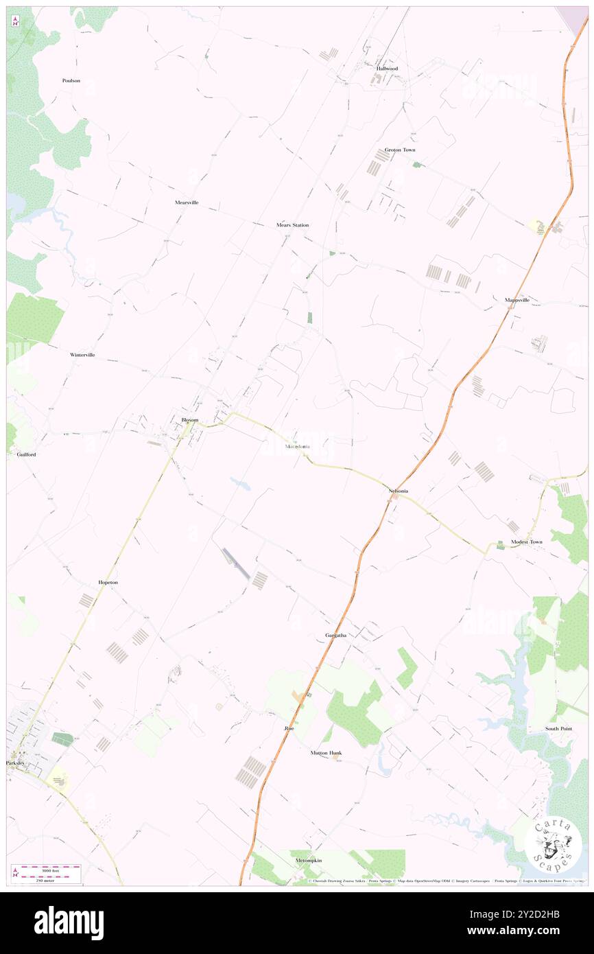 Mazedonien, Accomack County, USA, USA, Virginia, n 37 49' 33''', S 75 ...