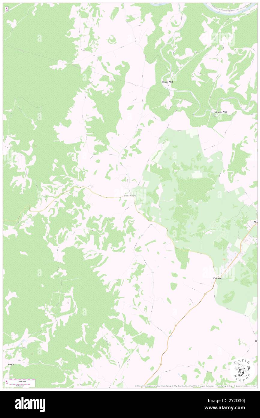 Sinks Grove, Monroe County, USA, USA, West Virginia, n 37 39' 51''', S ...