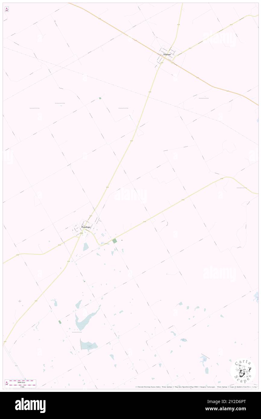 Malone-Penelope, Hill County, USA, USA, Texas, n 31 52' 14'', S 96 54 ...