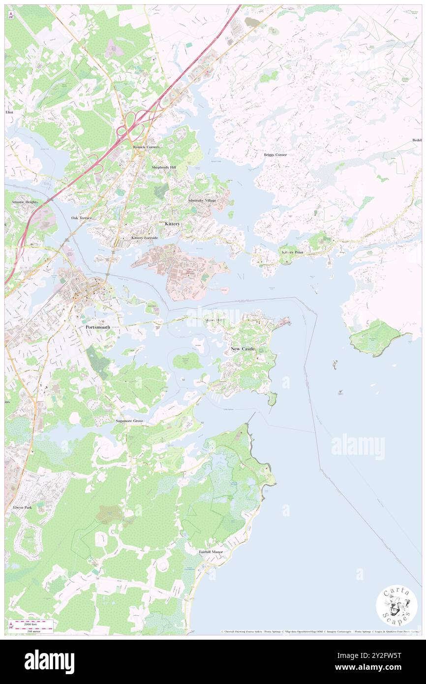 Shaws Hill, Rockingham County, USA, Vereinigte Staaten, New Hampshire, n 43 4' 17'', S 70 43' 37 ...