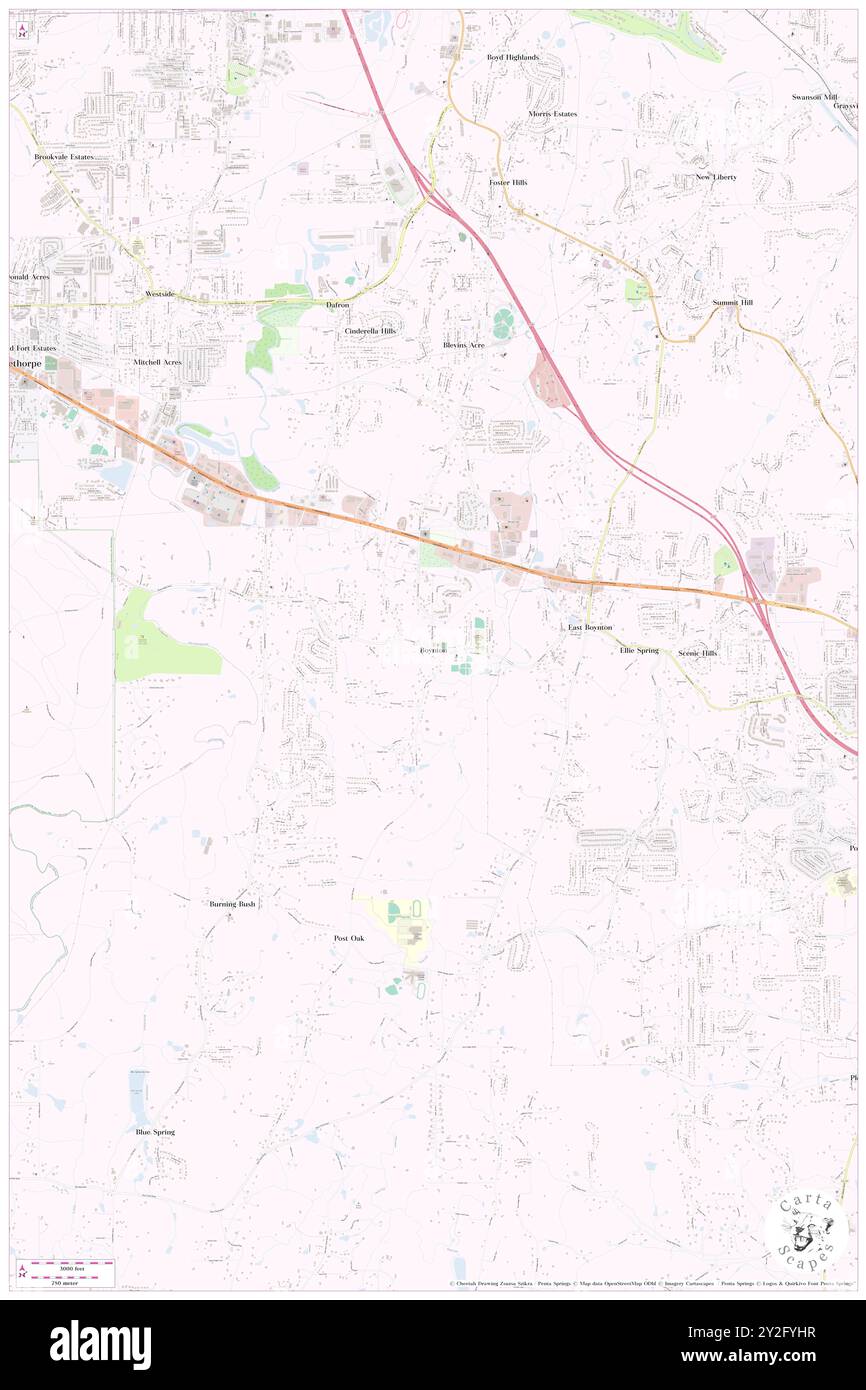 Boynton, Catoosa County, USA, USA, Georgia, n 34 55' 24'', S 85 11' 26 ...