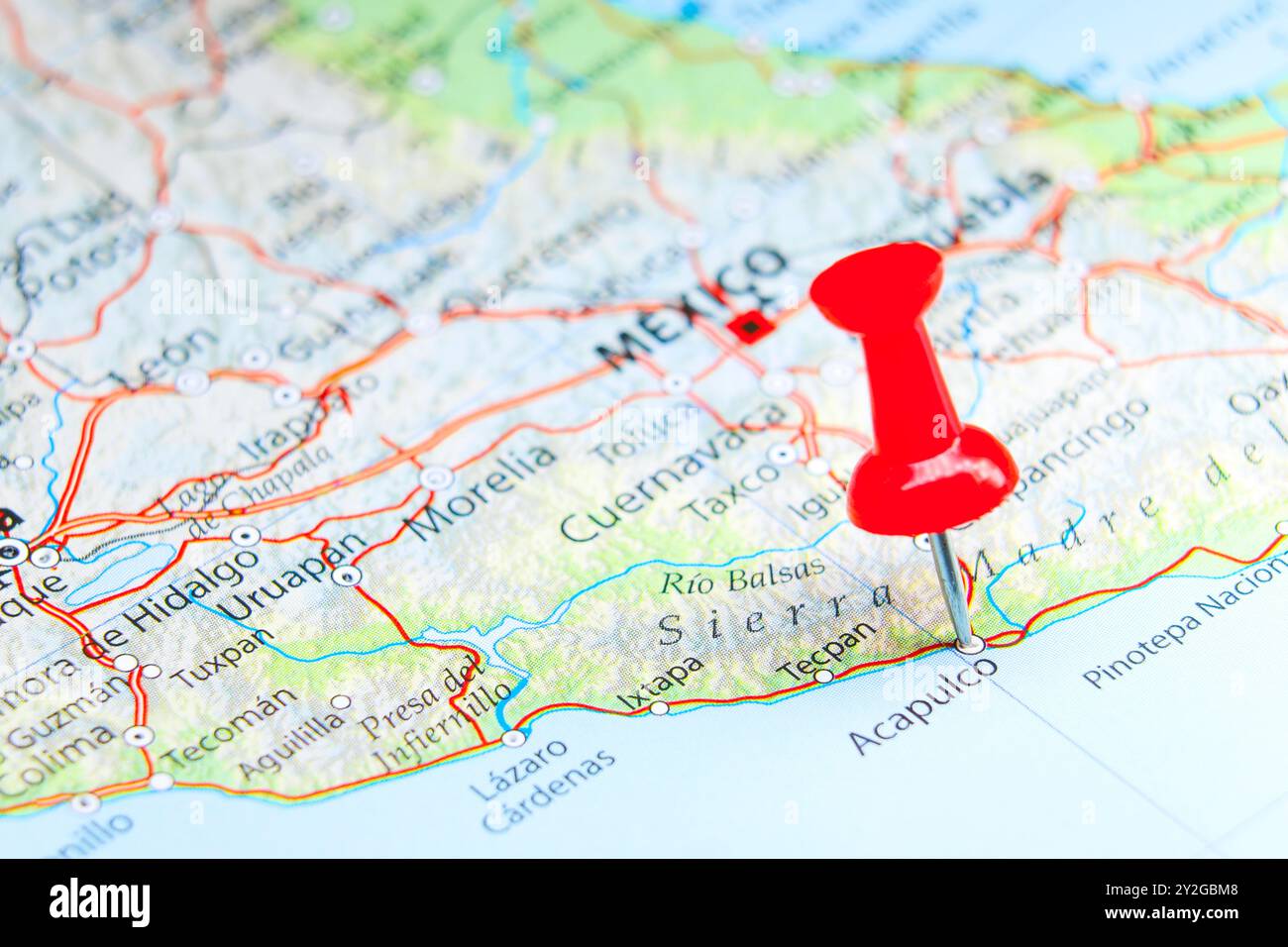 Mapa de acapulco mexico -Fotos und -Bildmaterial in hoher Auflösung – Alamy