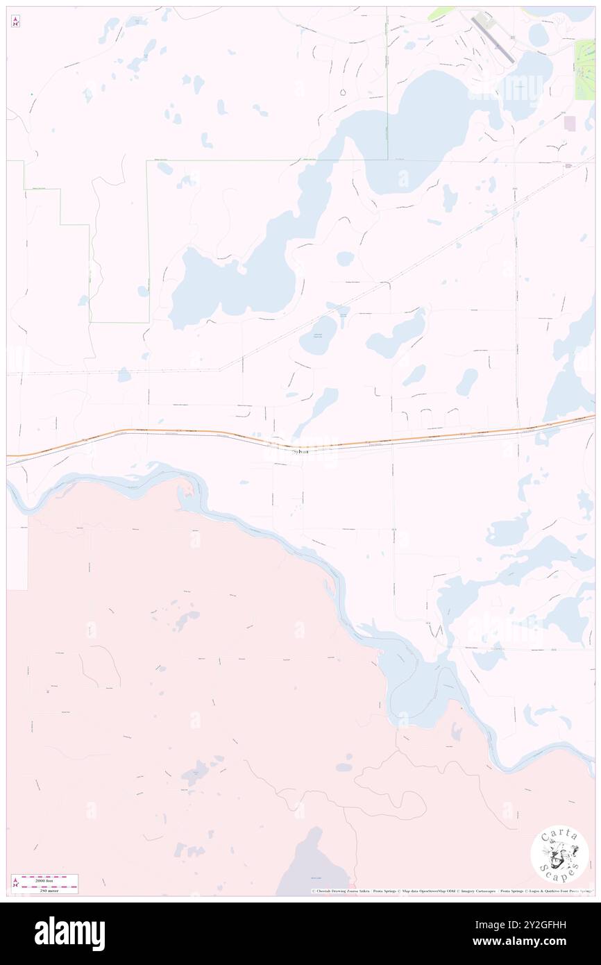 Sylvan, Cass County, USA, Minnesota, n 46 20' 5''', S 94 24' 24 ...