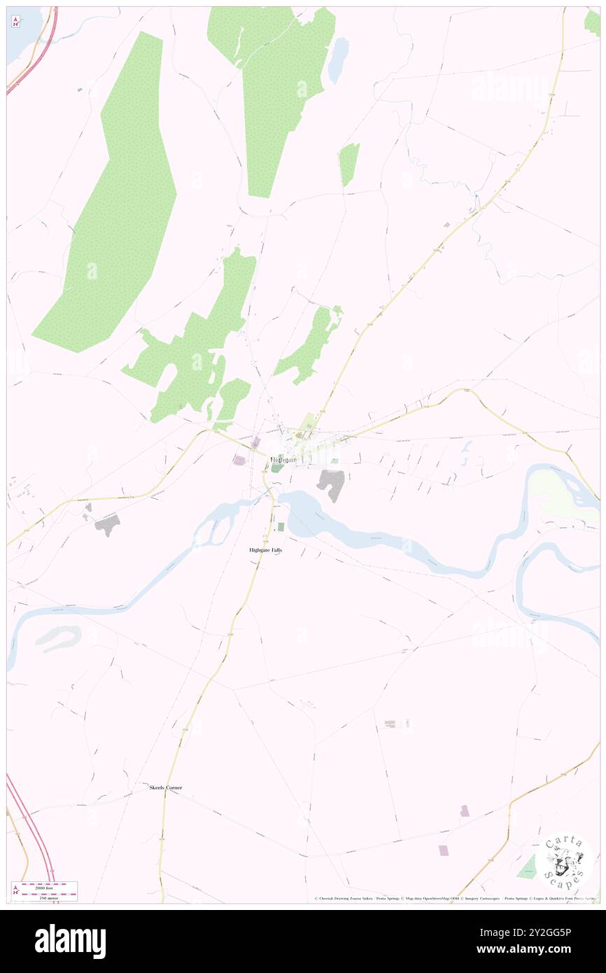 Highgate Center, Franklin County, USA, USA, Vermont, n 44 56' 20'', S ...