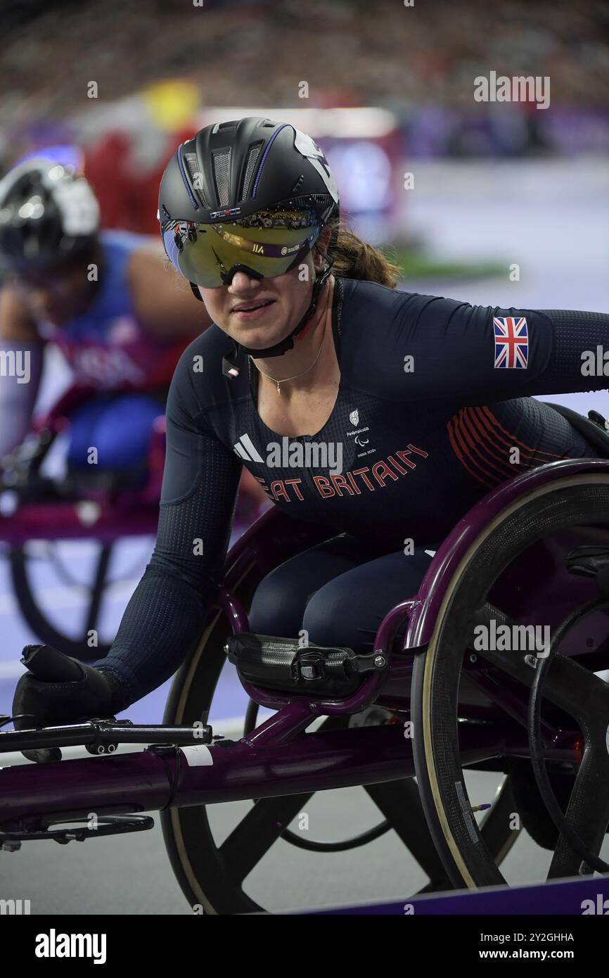 Fabienne Andre aus Großbritannien trat 800 am 7. September 2024 bei den ...