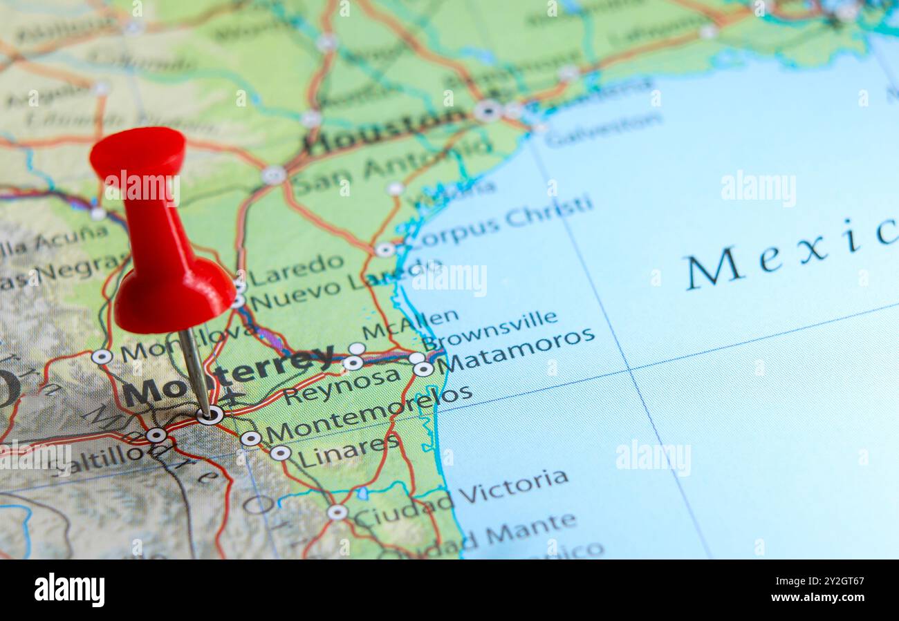 Mappa di monterrey -Fotos und -Bildmaterial in hoher Auflösung – Alamy