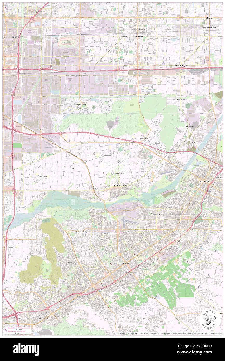Jurupa Valley, Riverside County, USA, USA, Kalifornien, n 33 59' 33 ...