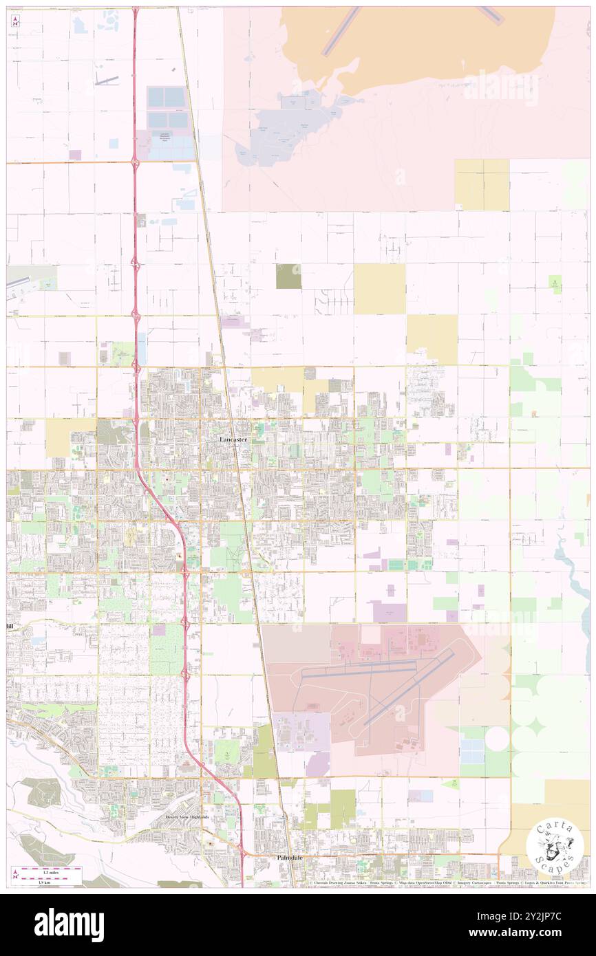 Sunrise, Los Angeles County, USA, USA, Kalifornien, n 34 40' 22'', S ...