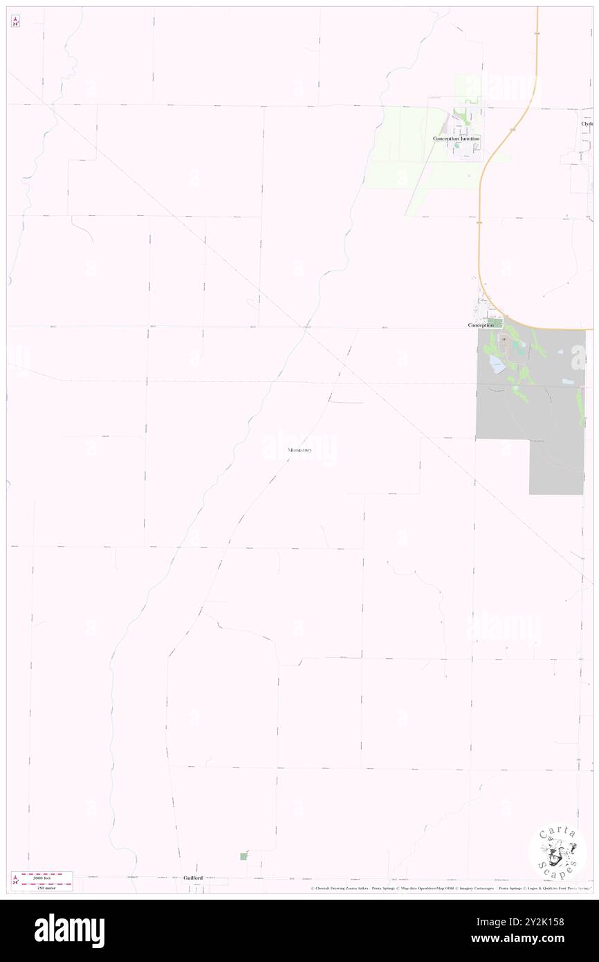 Monastery, Nodaway County, USA, USA, Missouri, n 40 13' 34''', S 94 43 ...