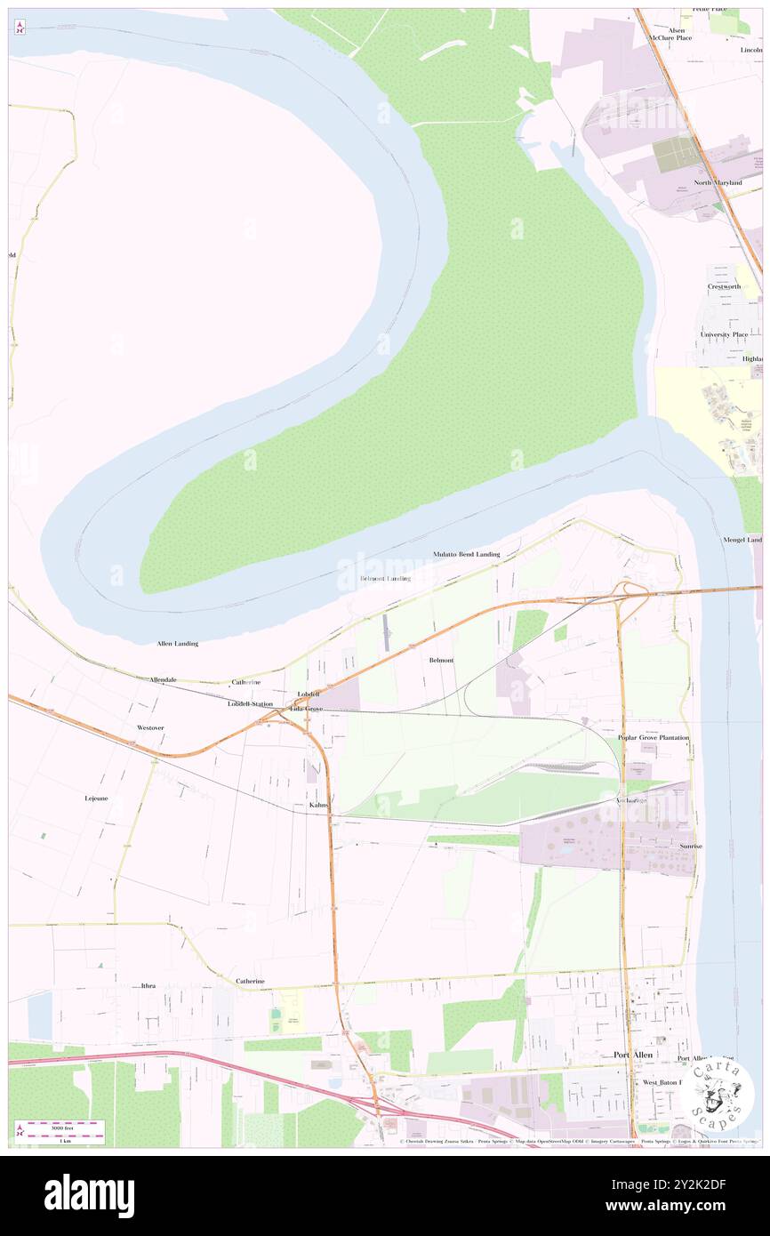 Belmont Landing, West Baton Rouge Parish, USA, USA, Louisiana, N 30 30 ...